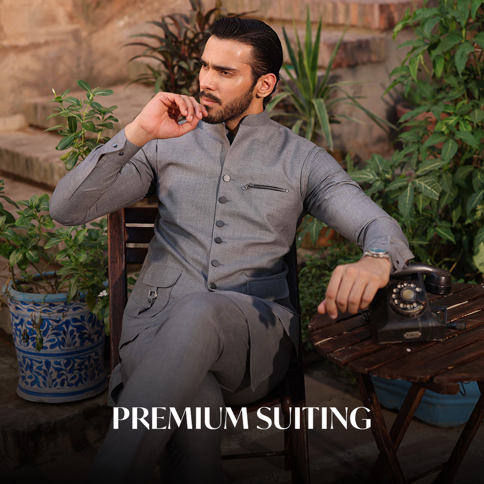 Grace Fabrics International - Premium Unstitched Fabric for Men